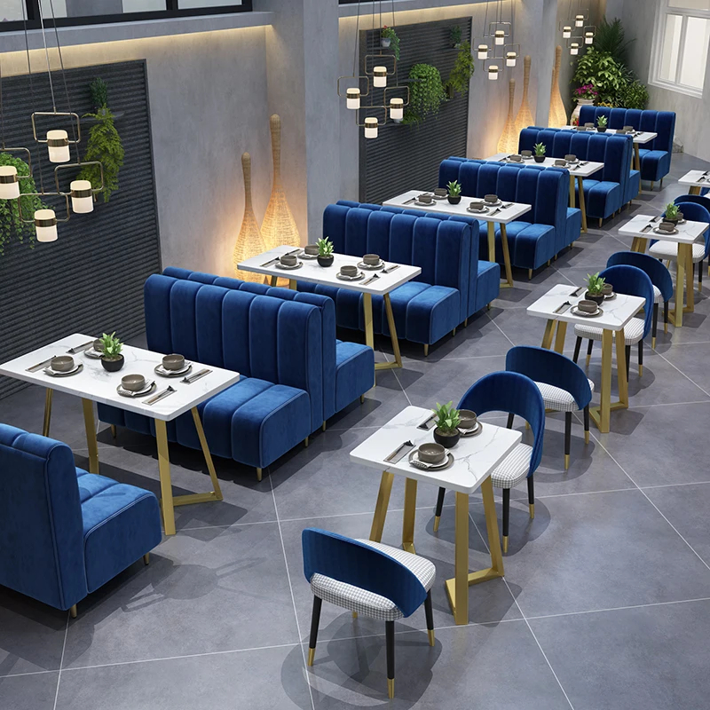 Simple Milk Tea Shop Deck Table and Chair Combination Celebrity Dessert ...