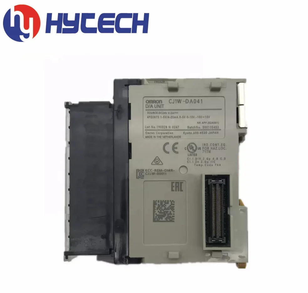 PLC Controller Module Original CJ1W Series Logic Control Analog Output D/A Unit CJ1W-DA041 Good ...