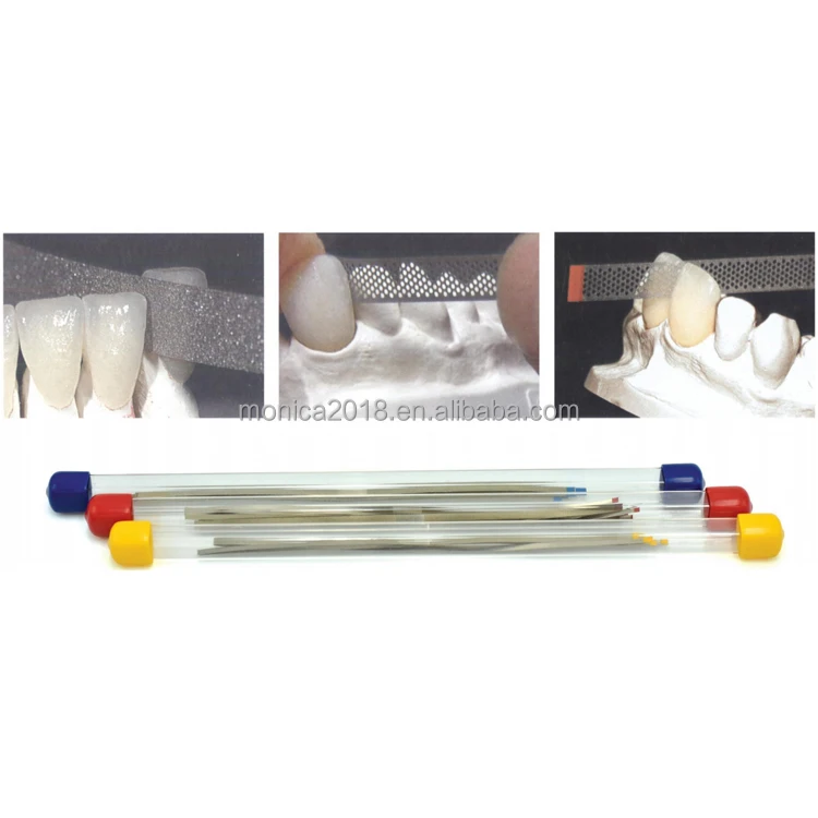 Dentistry Dental Orthodontics Interproximal Abrasive Diamond Strip With ...