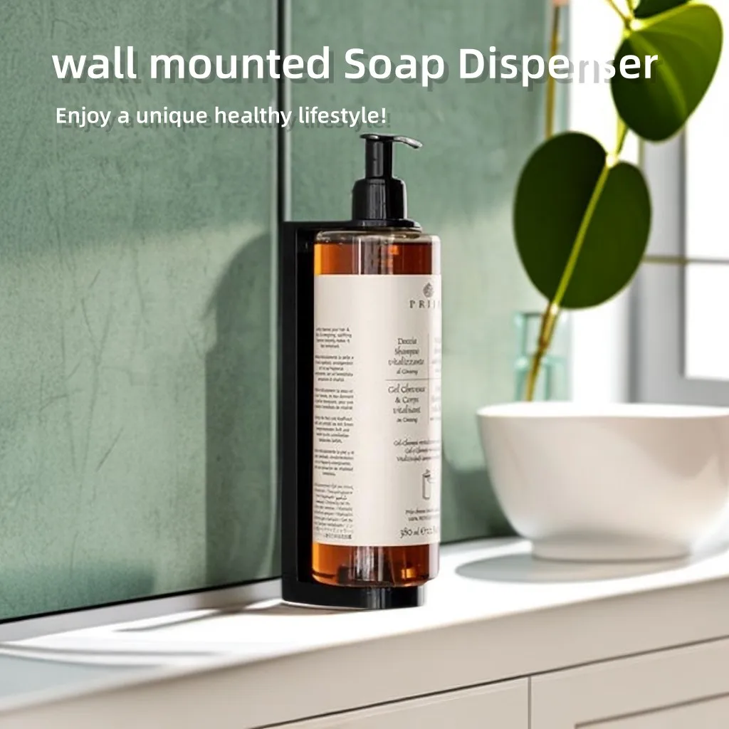 No Drilling Refillable Wholesale Abs Wall Mounted Hotel Hand Soap ...