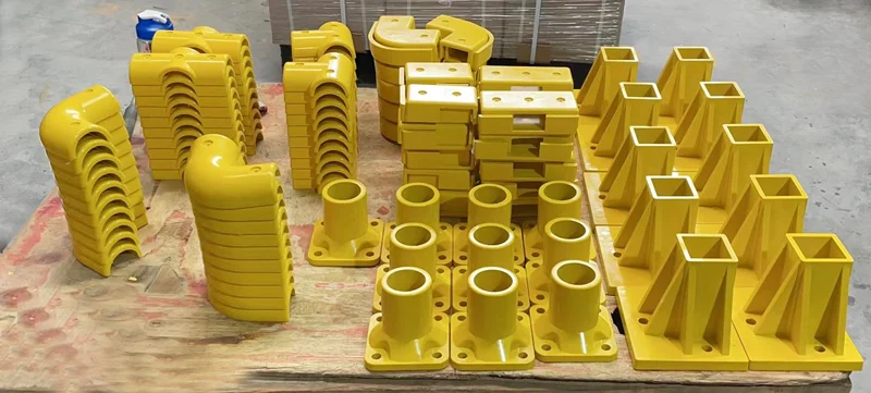 Rusty Proof GRP Fiberglass Walkway Handrail Industry FRP