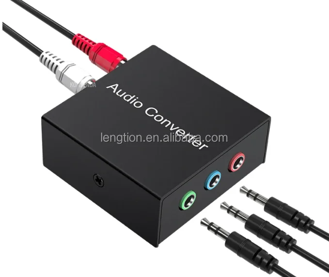 5.1 Audio Console Adapter - Stereo RCA to 3.5mm Jacks