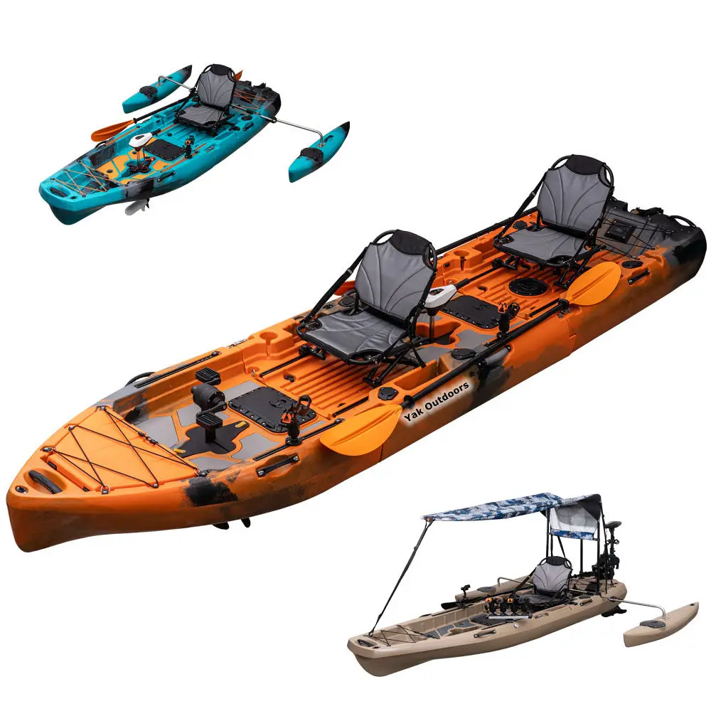 2025 New Modular 9ft Wide 4m Motorized Kayak - Easy Store