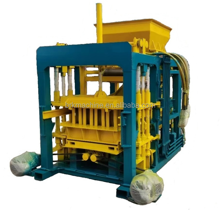 Fly Ash Bricks Making Machine Fully Automatic QT4-15B Fly Ash Inter ...