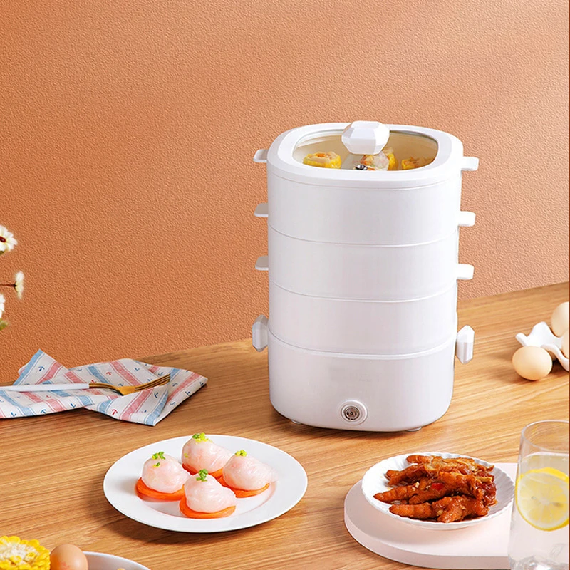 Home Dormitory Used 1.5l Multi Mini Hot Pot Electric Steamer Cooking ...