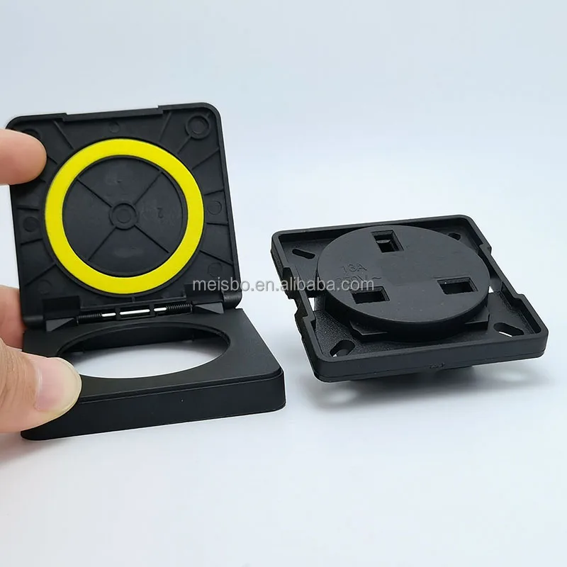 British Table Mount Waterproof Socket - UK 3 Pin Flat Outlet