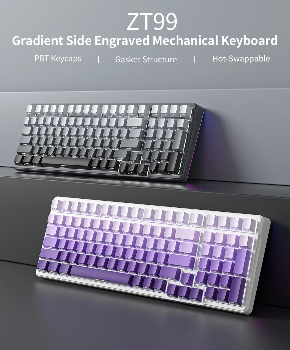 ZIFRIEND ZT99 TLK Custom Keyboard Kit - Gaming Keyboard OEM