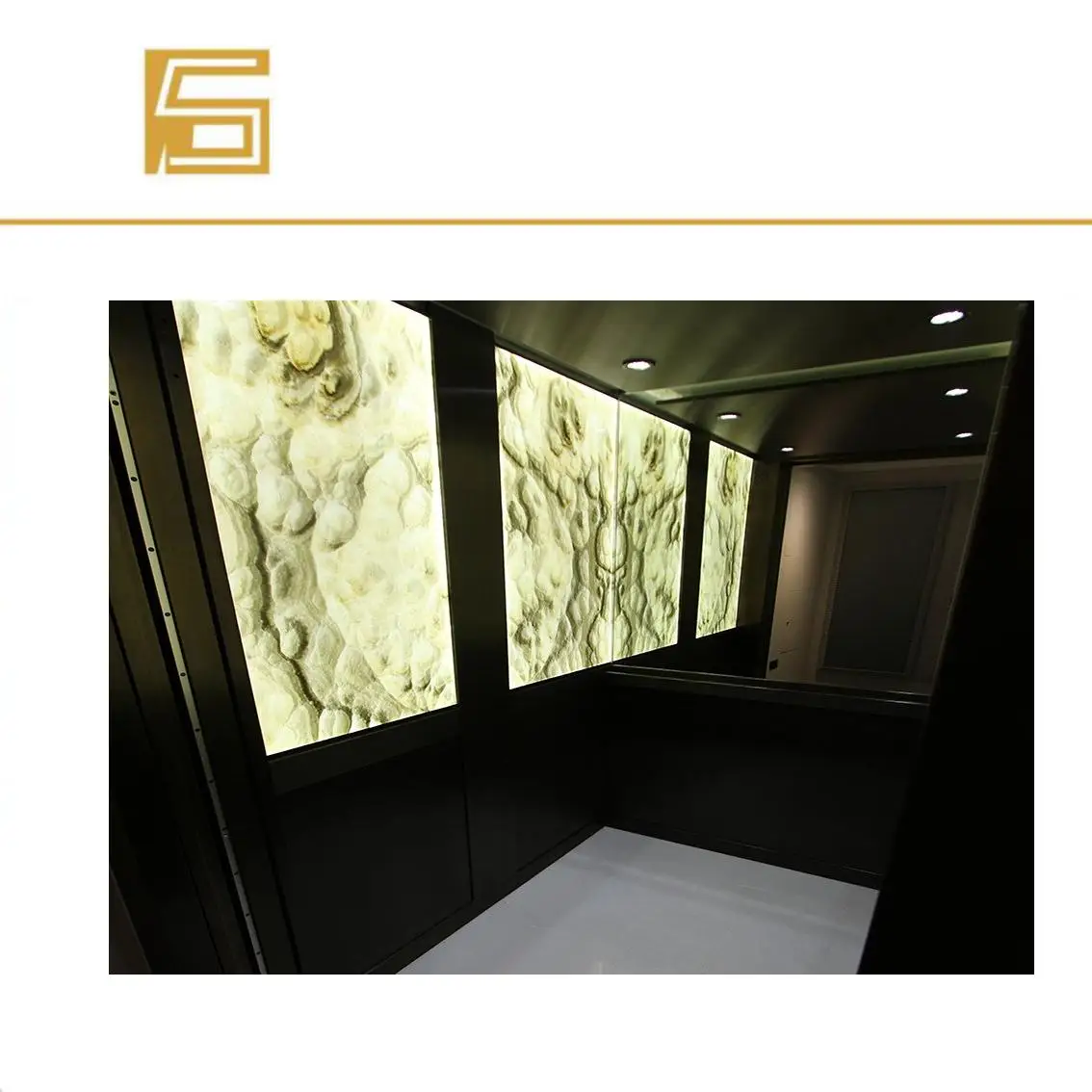 Backlit quartzite slab marble background wall semiprecious stone slab ...