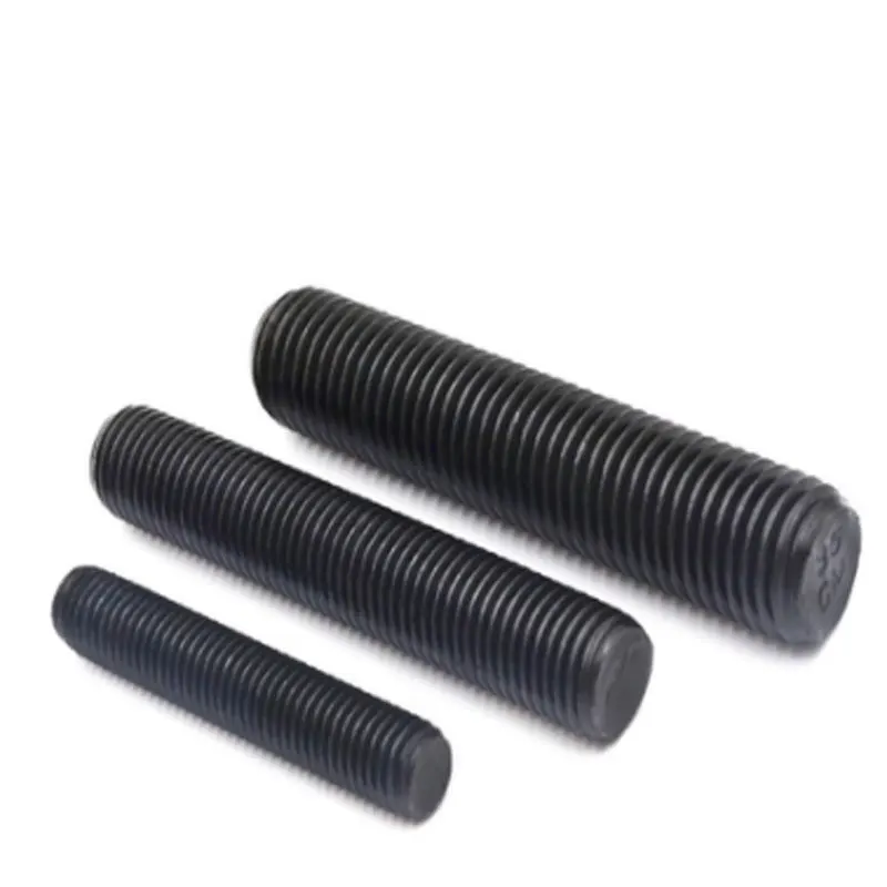 M6 M8 M10 M12 M16 M24 Carbon Steel Gr4.8 Gr6.8 Gr8.8 Gr10.9 Gr12.9 Black Oxide Full Thread Stud ...