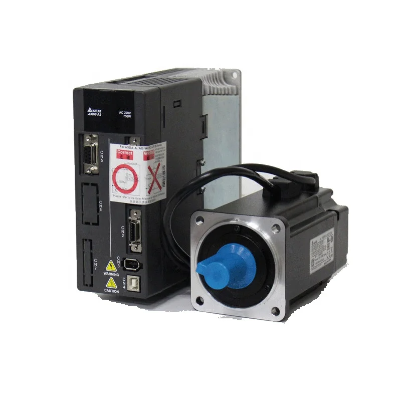 Delta Ac Servo Motor A2 Series 750w Ecma-c10807rs And Servo Control ...