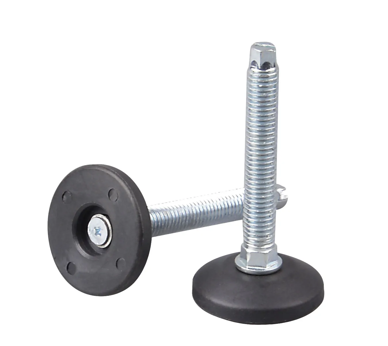 Leveling Feet 3/8" 1/2" 5/16'" Industrial Furniture Table Cabinet Fixed ...