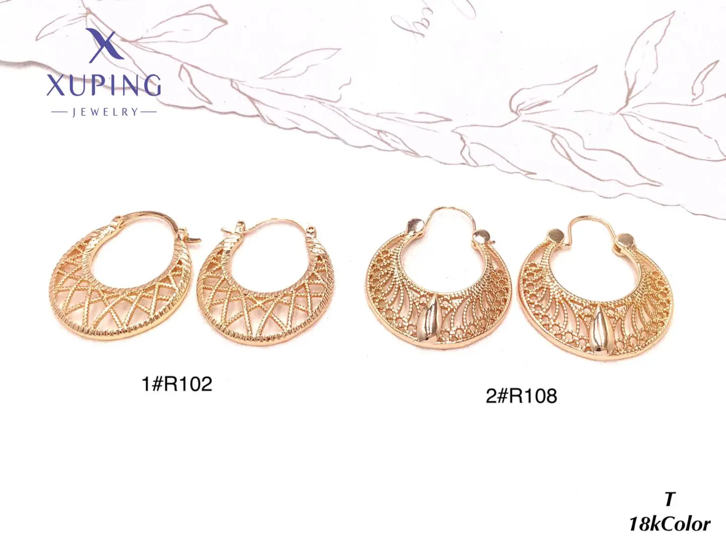 XUPING Jewelry Wholesale - Elegant Stainless Steel Earrings