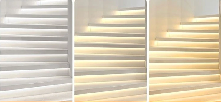 VOC Exposed and Concealed Staircase Light COB Led Line Light