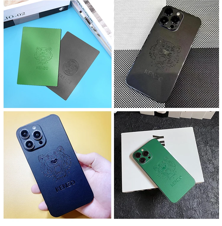 Fashionable Pu Skin Sticker For Cell Phone Back Side Adhesive Sticker ...