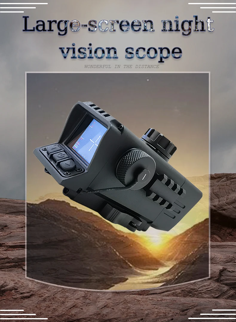 3.5x Optical Magnification Reticle Infrared Digital Night Vision ...