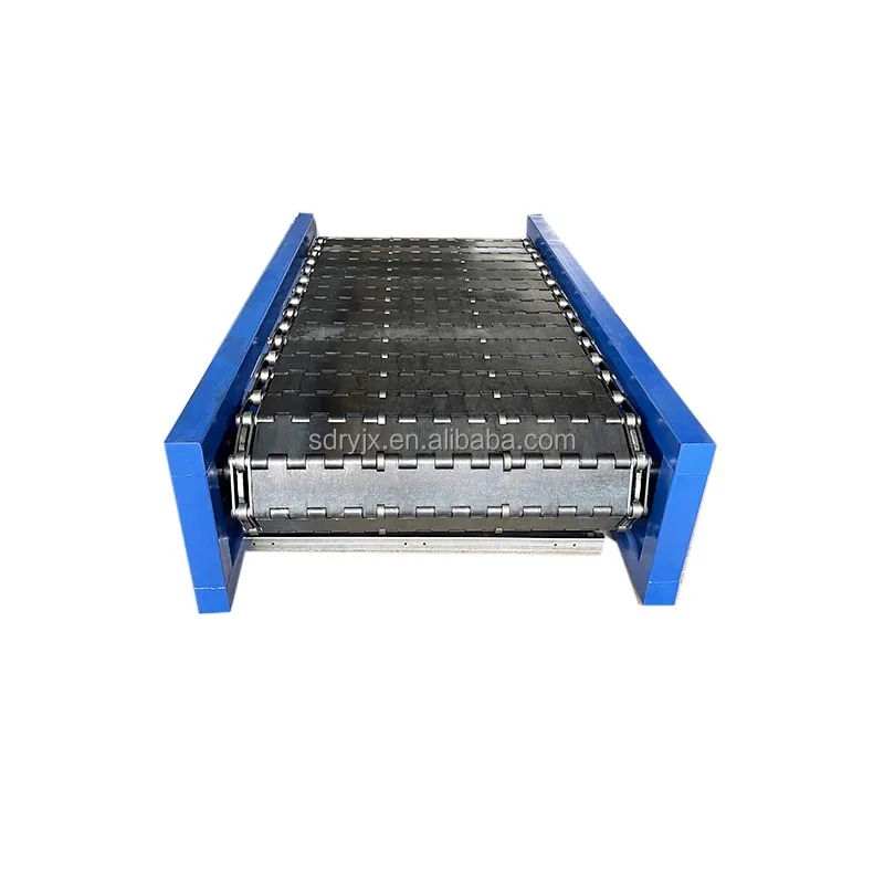 Flexible Plastic Slat Conveyor Slat Inclined Belt Conveyor Stainless ...