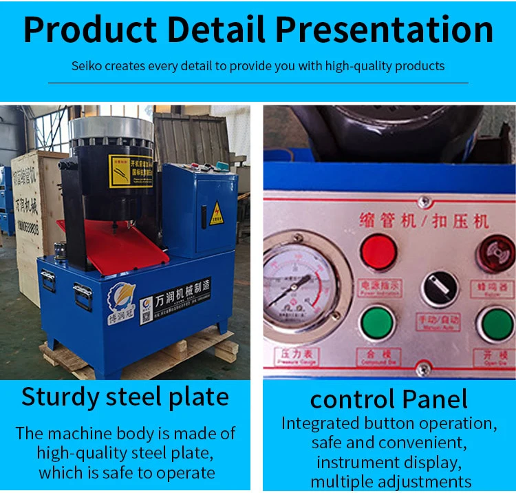 Steel Pipe Shrinking Machine Stainless Steel Pipe Diameter Reduce ...
