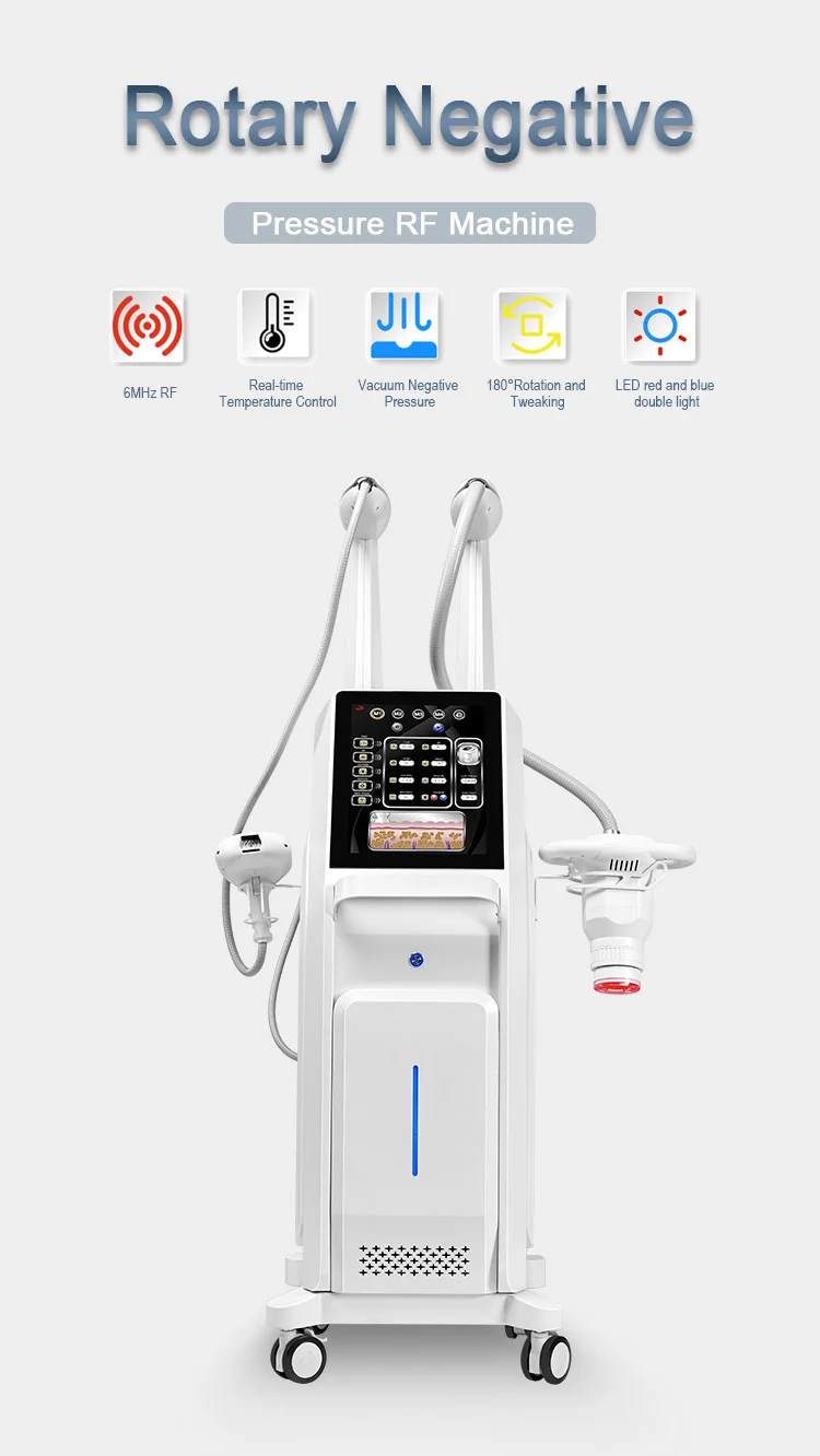 Rotary Negative Pressure Rf Machine Digital Negative Pressure Cellulite ...