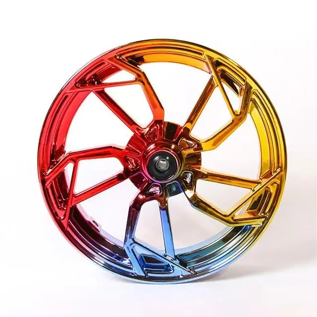 12-Inch Cool Multi-Color Motorcycle Wheels New Aluminum Alloy ...