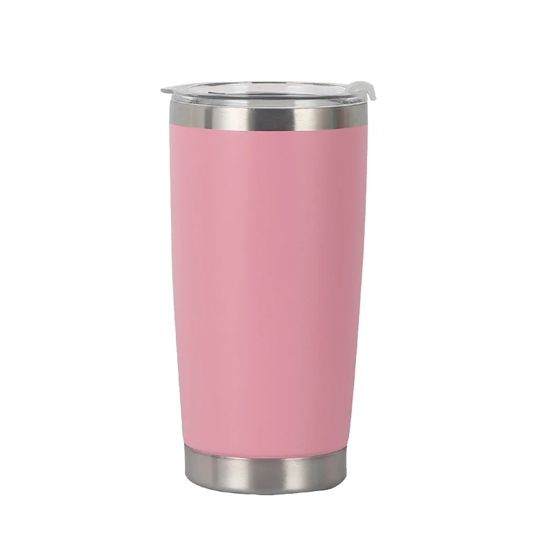 20oz 30oz Powder Coated Regular Tumbler 304 Stainless Steel Drinking ...