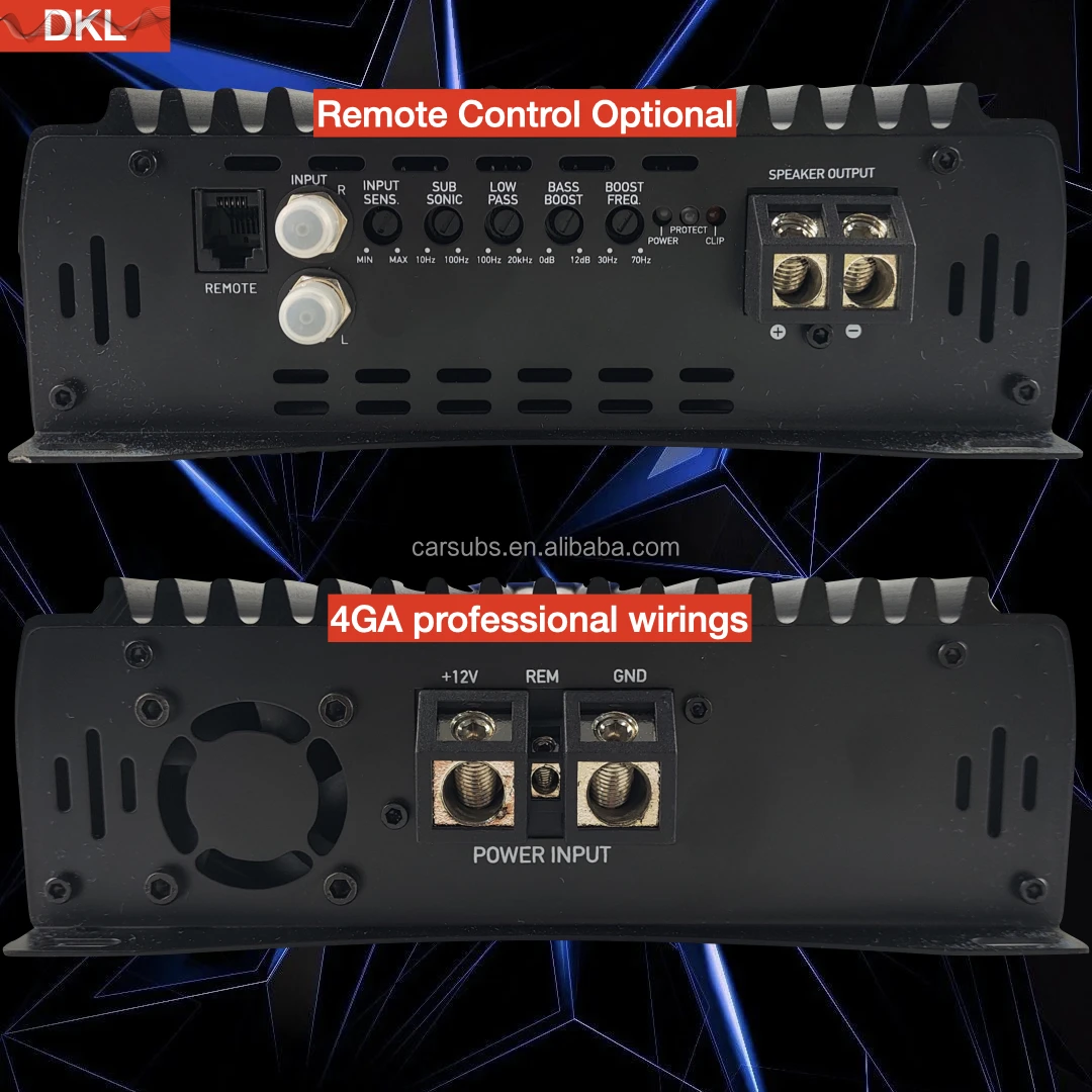 5000W Class D Car Amplifier - Powerful Bass for Ford Models