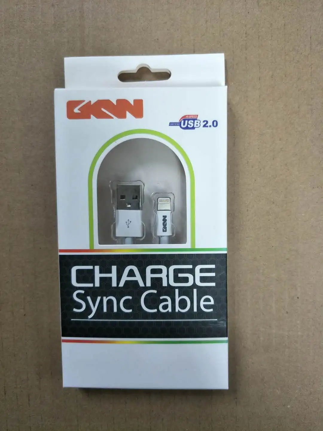 Factory Direct Selling MFi Certified C94 Fast Charge Cable 8PIN to USB ...