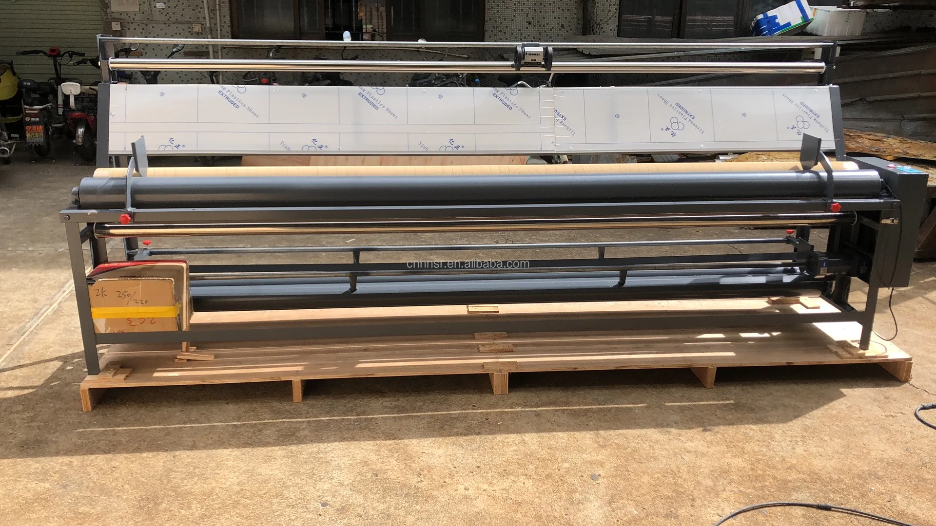 Automation Pp Non Woven Fabric Winding Measuring and Folding Inspection ...