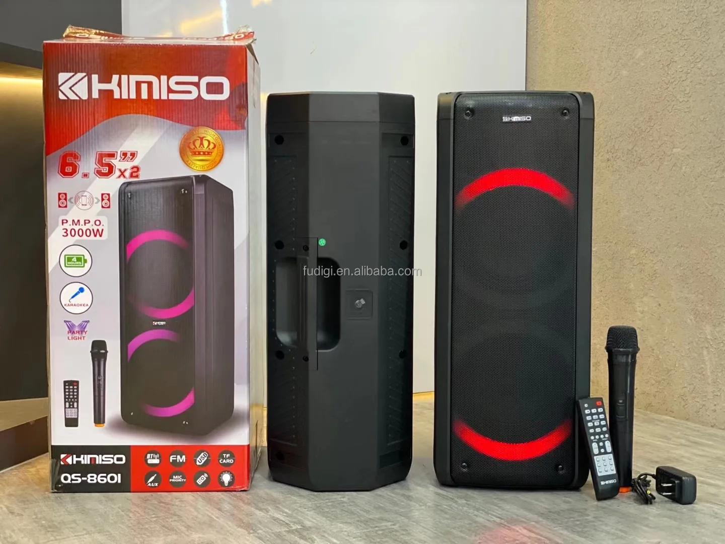 KIMISO KMS QS-8601 - Ultimate Wireless Speaker for Outdoor