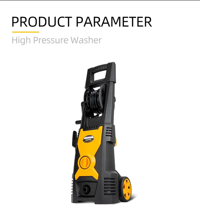 Sonlin 1800w Induction Motor 140bar Yellow Portable High Pressure Car ...