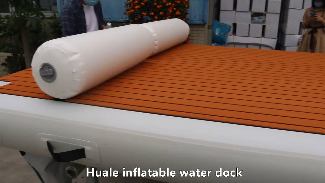 Wholesale Custom Inflatable Pontoon Floating Islands Boat Sup Yacht ...