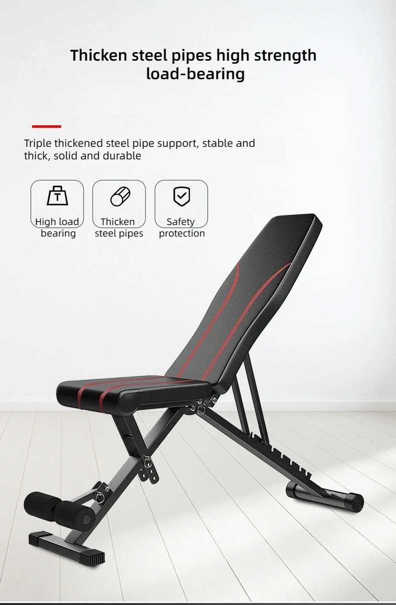 Adjustable Weight Bench Strength Training Workout Multi-purpose ...