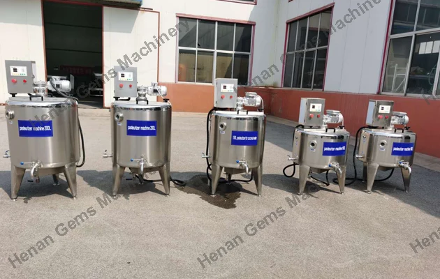 1000 Liter Milk Pasteurizer Machine by GEMS - Sustainable & Efficient