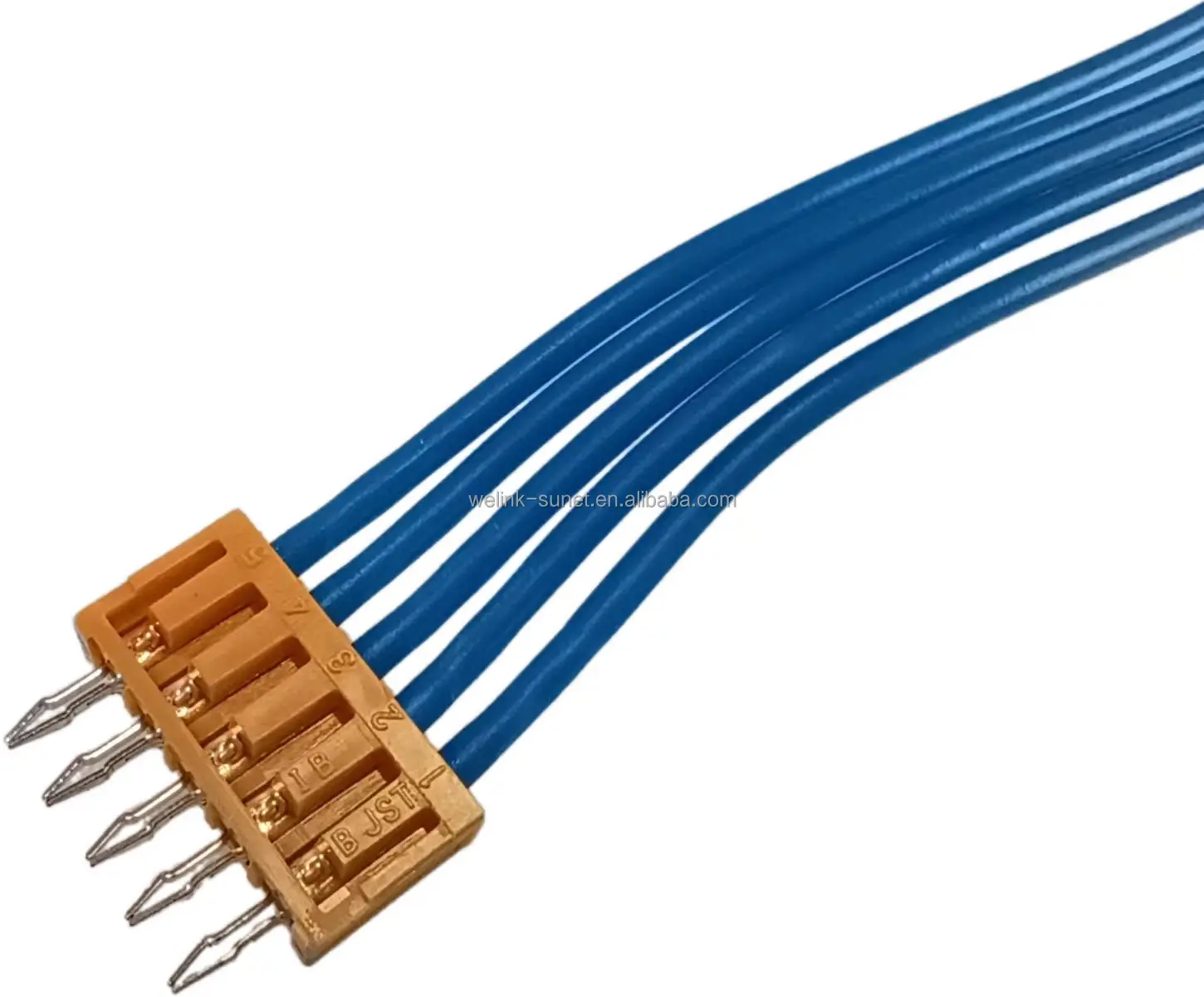 Jst San Series 4p-san 2.00mm Pitch Single Row 4 Core Yellow Ul1061 24-30awg Linksunet Wire ...