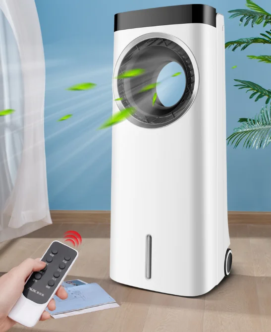 Small Portable Bladeless Air Cooler Fan with Remote Control
