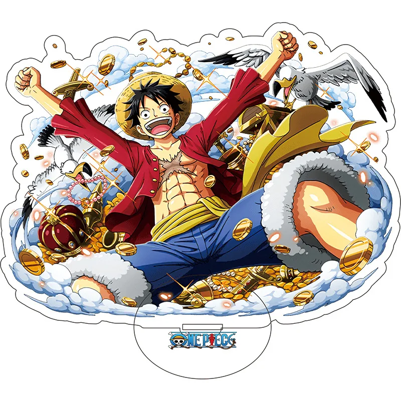 Animation One Pieces Luffy Characters Stand Card Acrylic Stand Printed ...