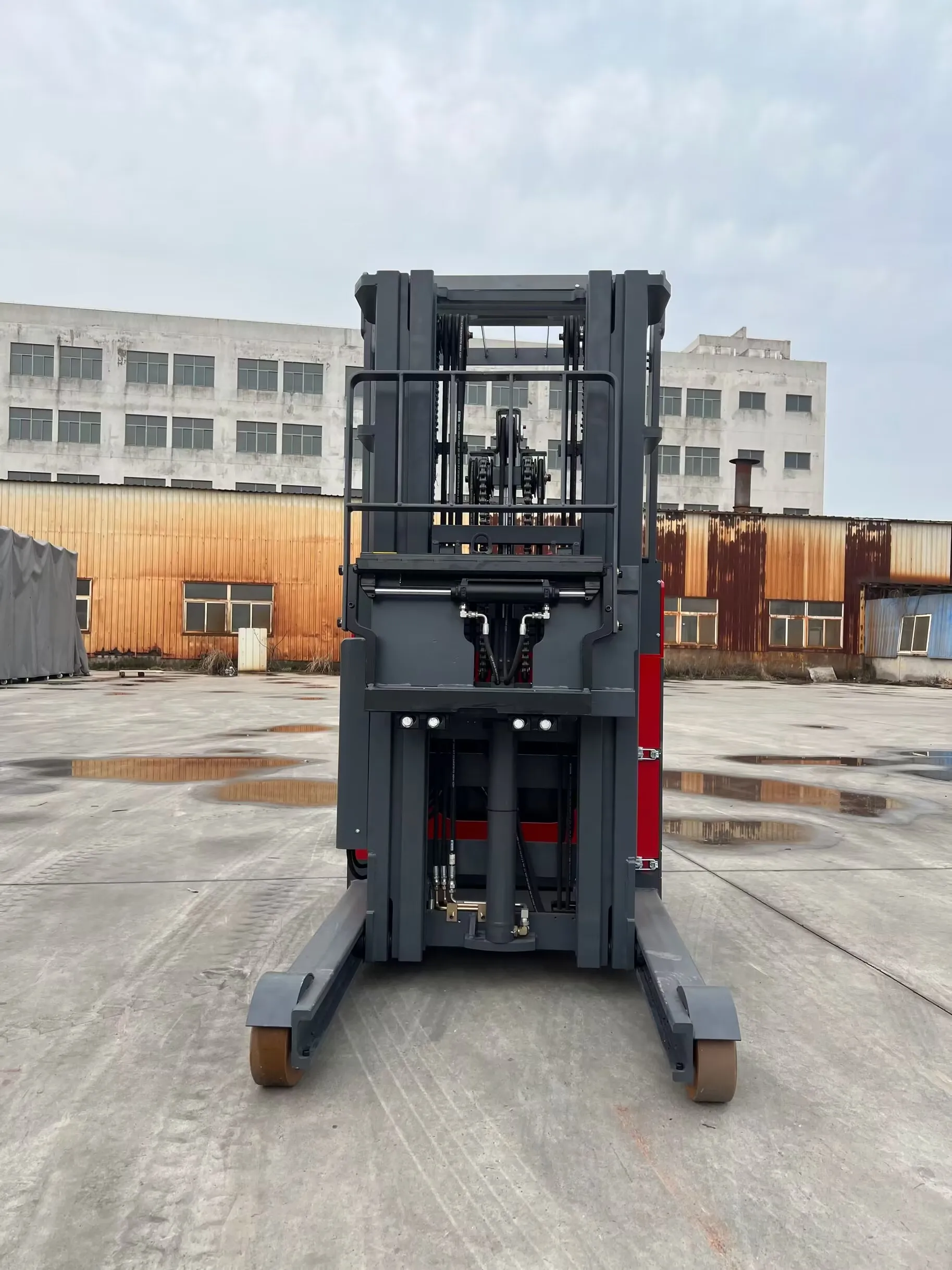 Reach Forklift 1t 1.5t 2t 2.5t With Lift 6m 8m 12m Electric Reach Truck ...