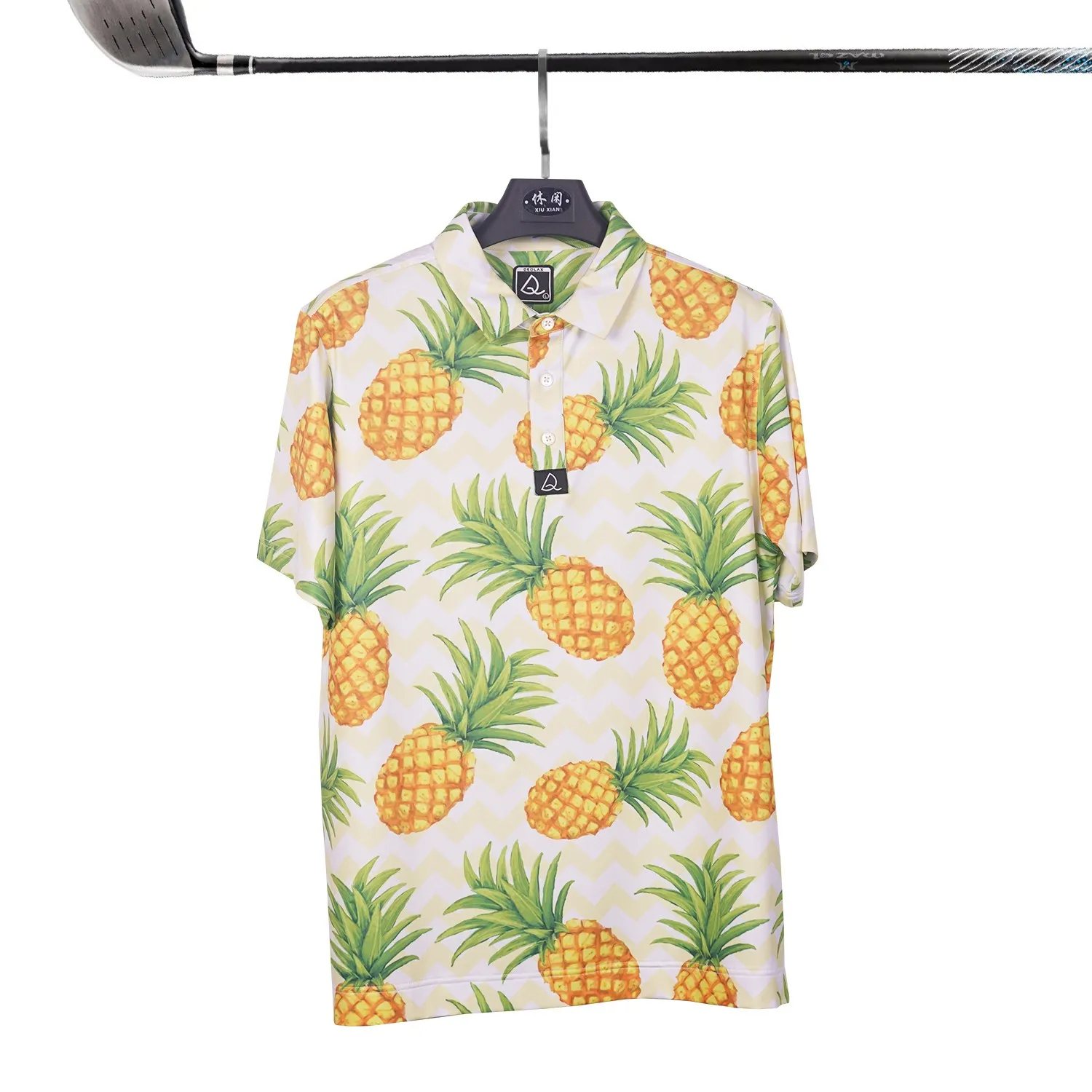 Golf Print Custom T-Shirts - Men's Polo Shirts with Logo