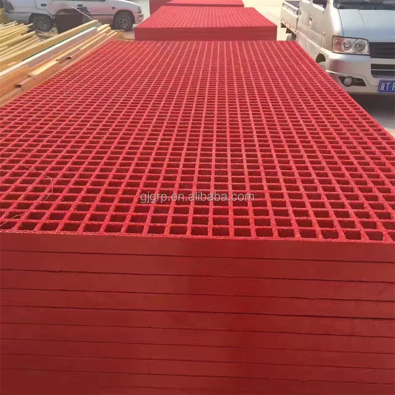 Fiberglass Frp Molded Grating Walkway Grating 38*38*38,1220*3660 - Buy ...