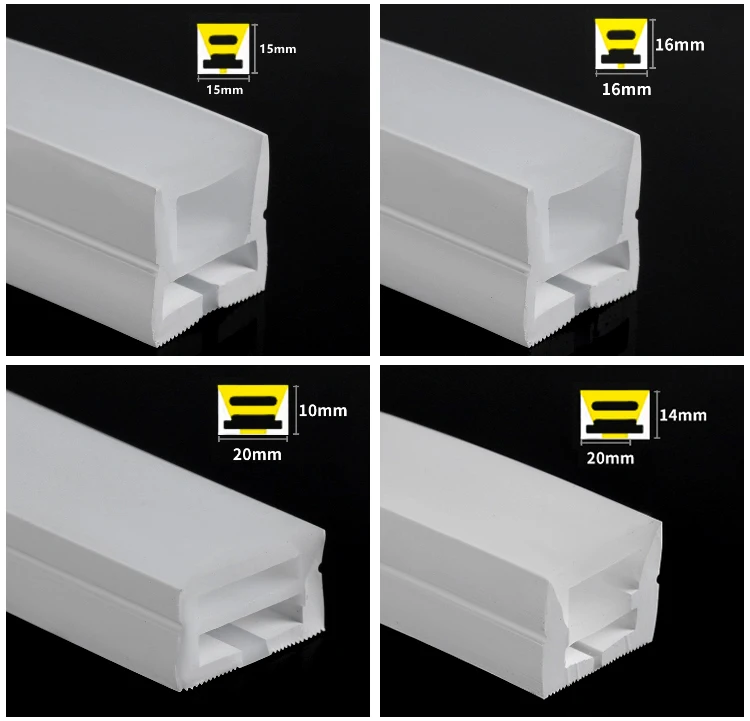 Toco Flexible Silicone Tube Neon Strip Rgb for Led Neon Sign Lights ...