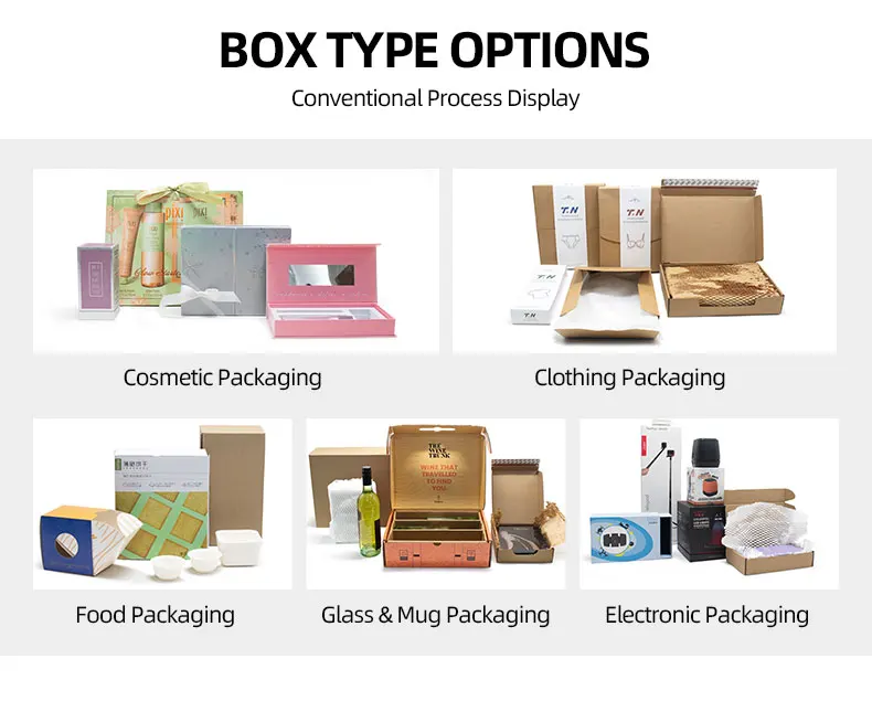 Custom Shipping Packing Box Kraft Mailer Cardboard Corrugated Foldable ...