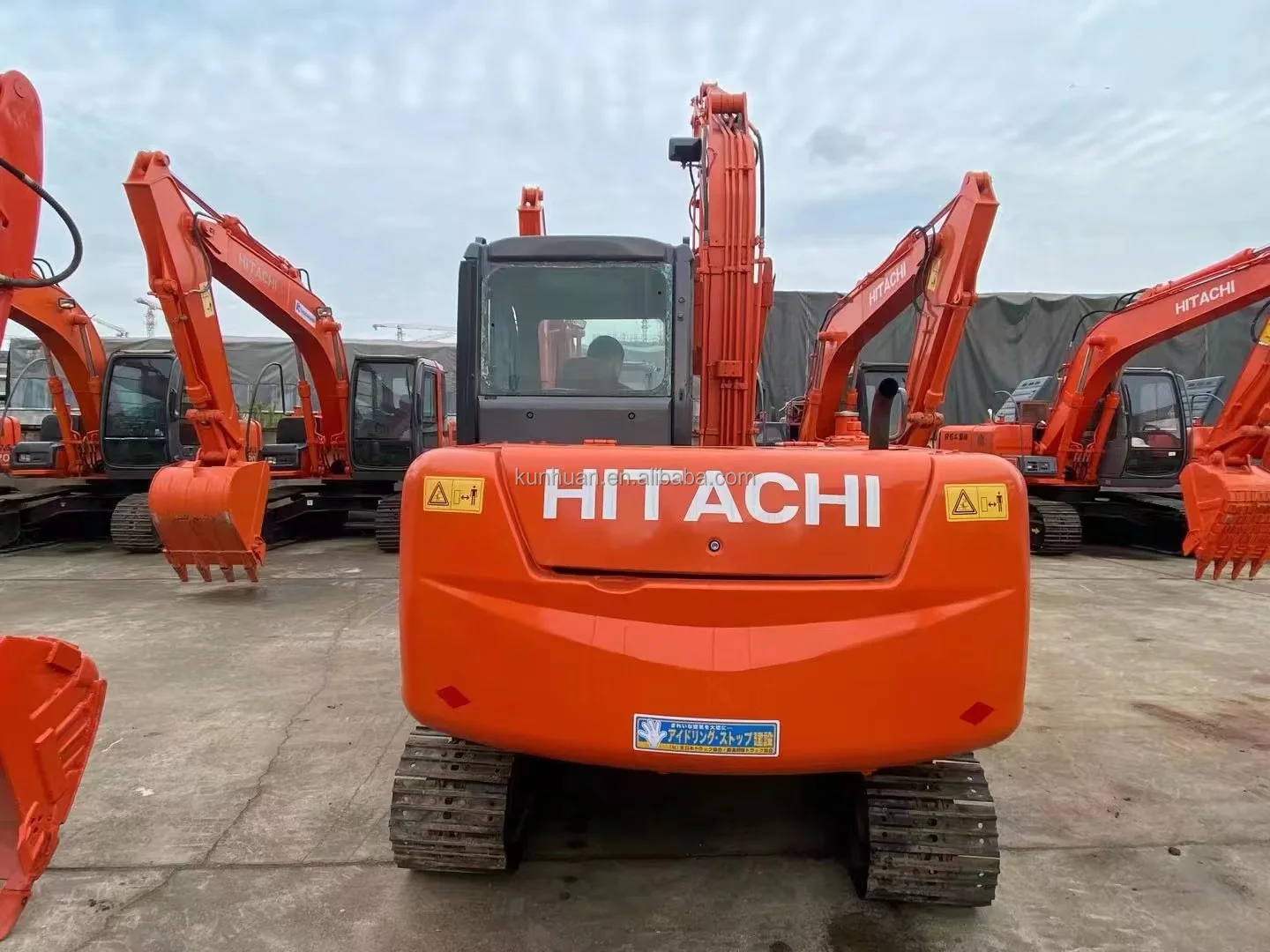 6t Used Construction Machine Japan Digger Hitachi Zx60 Excavator 6t ...