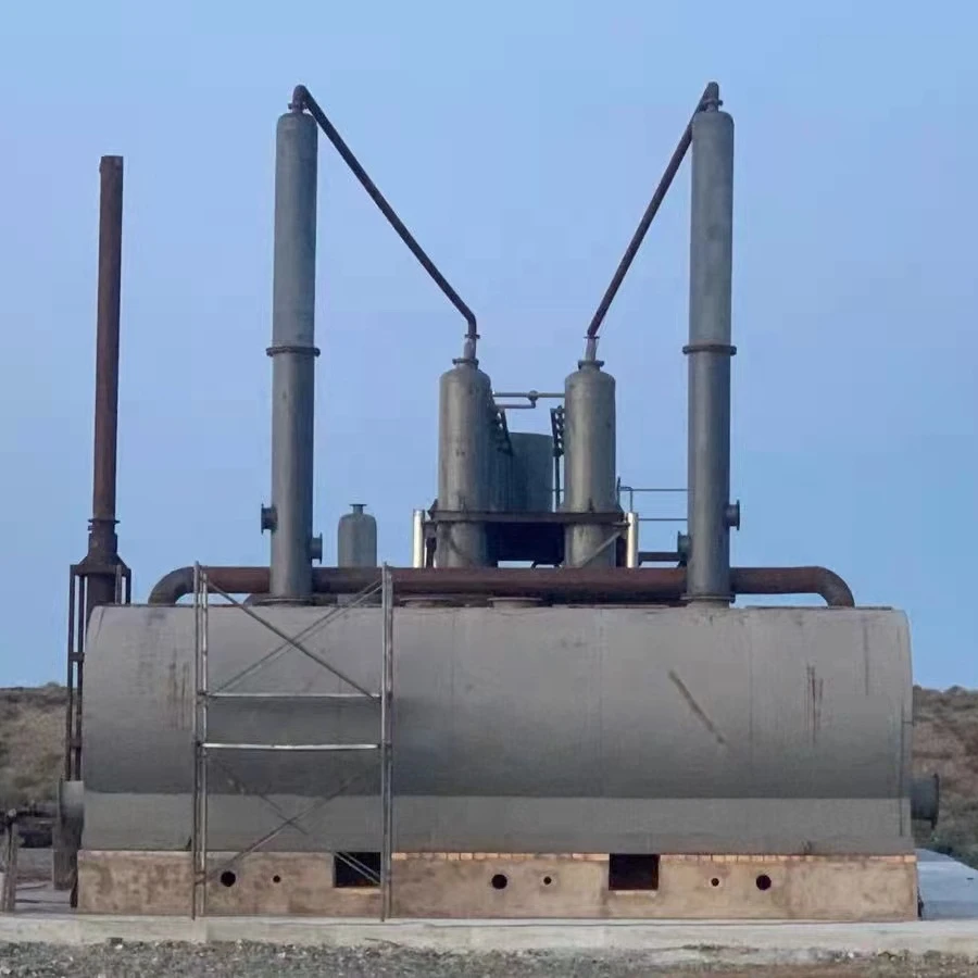 Crude Oil Distillation Machine Oil Refinery Equipment continuous ...