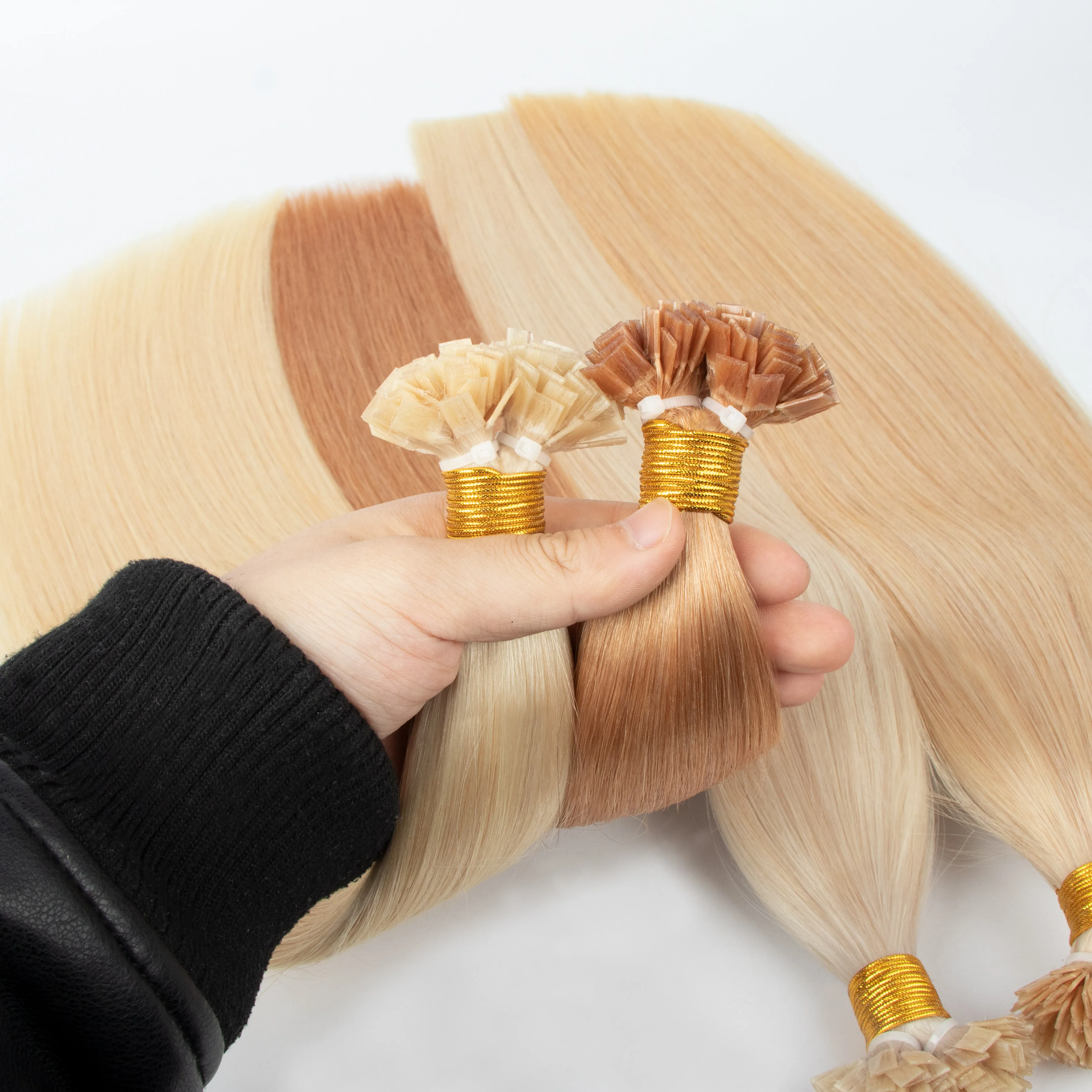 HonorHair Hot Keratin K Tips Human Hair Extensions 100% Raw Virgin ...