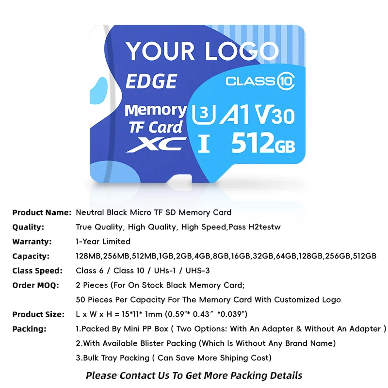 Wholesale Sd Card 4gb 8gb 16gb 32gb 64gb 128gb 256gb 512gb 1tb Tf ...