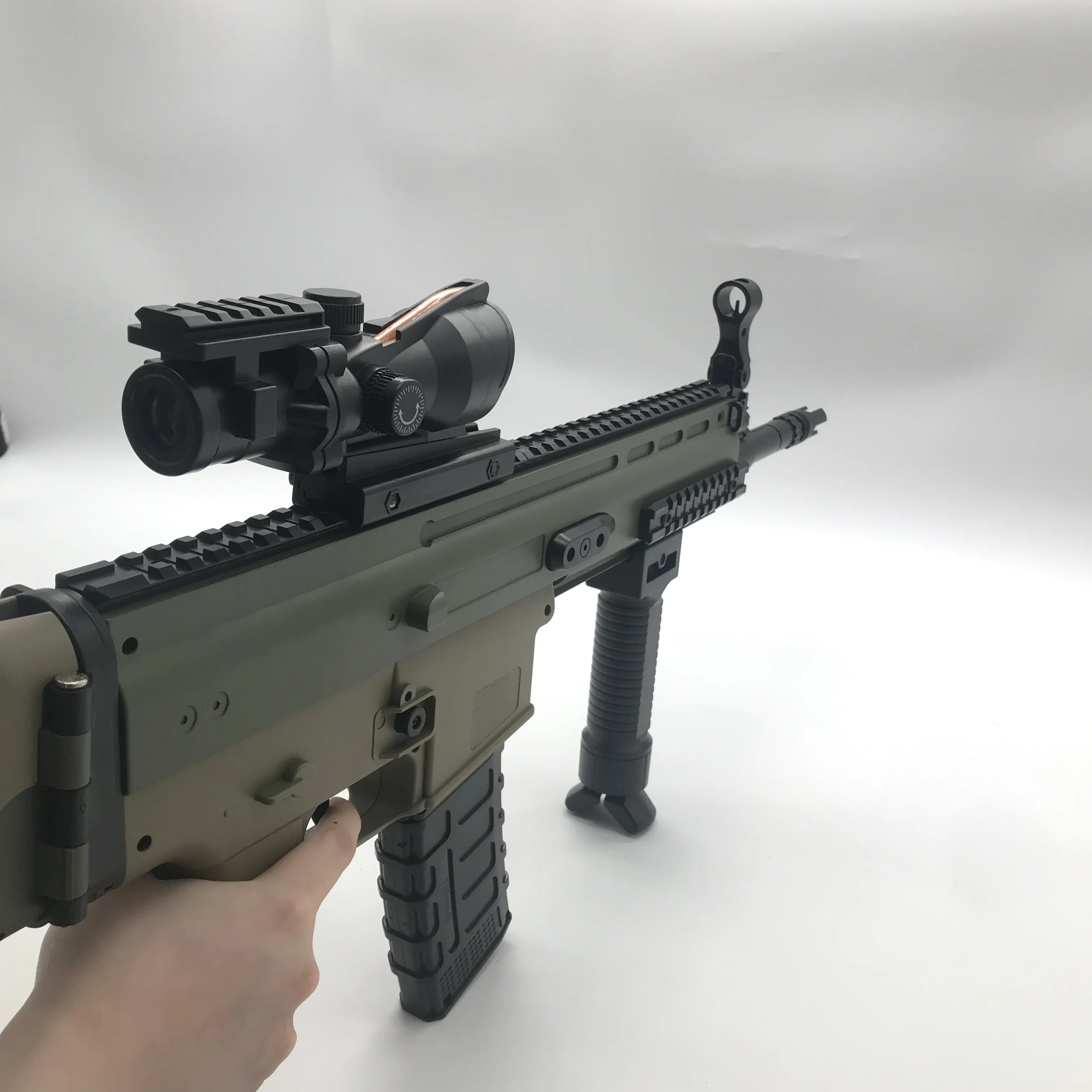 2023 Continuous Fire Scar Electric Gel Ball Blaster Toy Gun Plastic Gun ...