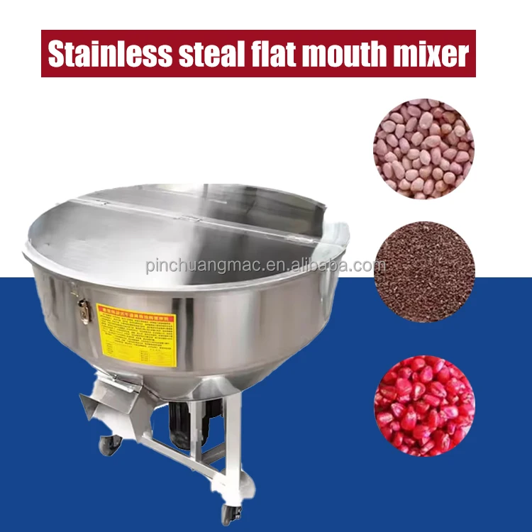 Stainless Steel Flat Farm Mixer Top Mixer for Flower Seeds and ...