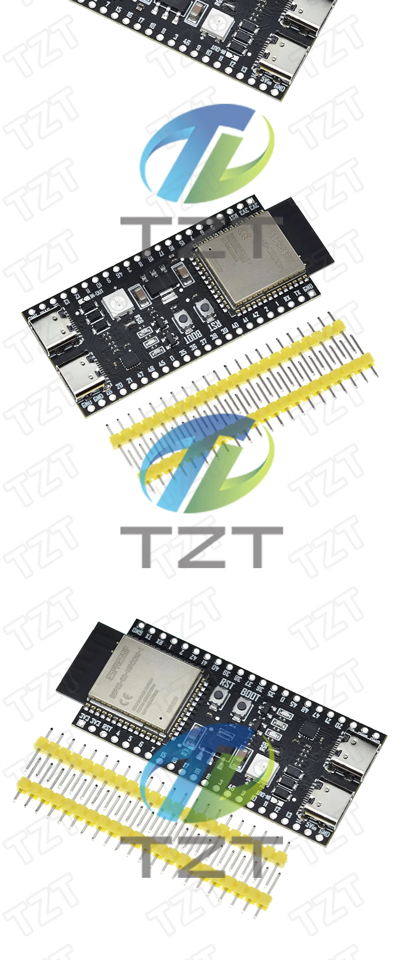 ESP32 / ESP32-S3 WiFi+Bluetooth Internet Of Things Dual Type-C ...