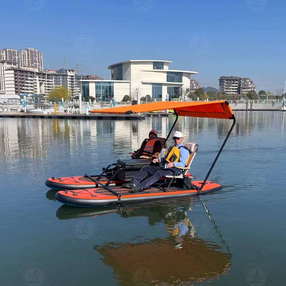 Seated Motor Kids Amusement Park Floating Water Inflatable Electric ...