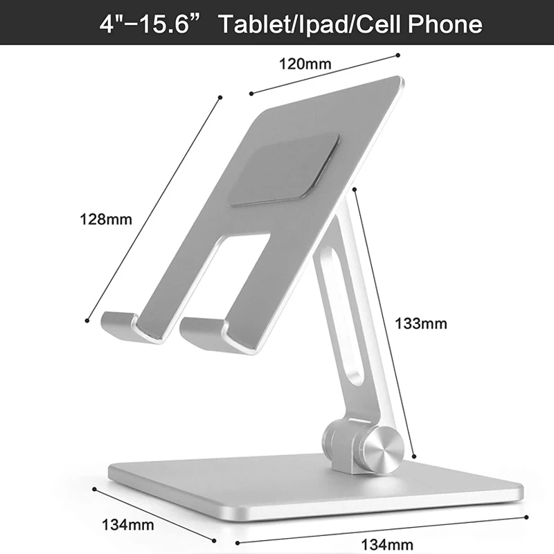 New Tech Countertop Laptop Stand Aluminium Adjustable Height ...