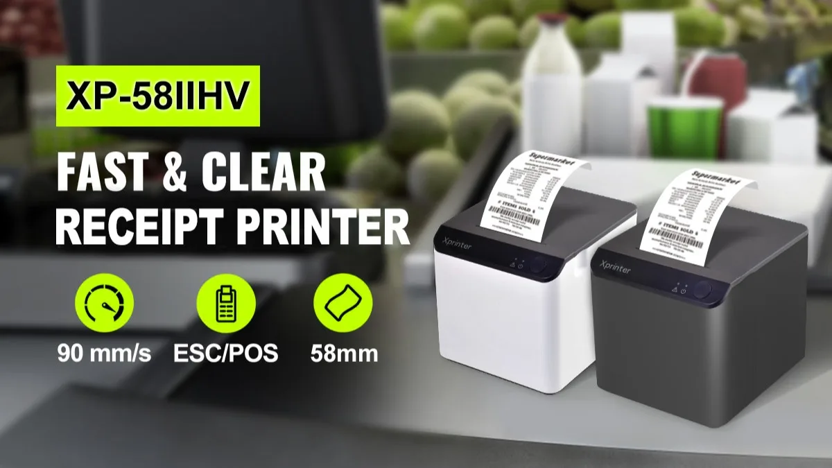Xprinter Xp-58iihv Oem Thermal Printer 58mm Fixed Usb Port Thermal Bill ...
